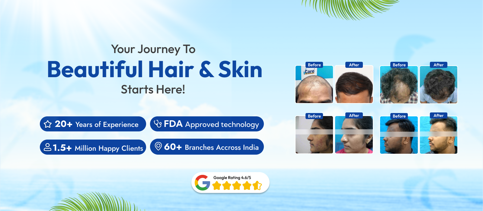 Vcare Trichology - Skin and Hair Treatment